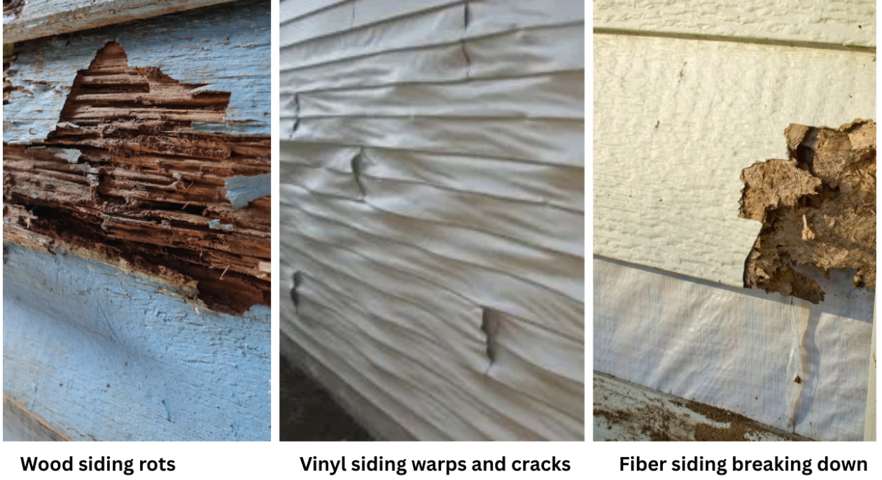 Can Your Siding Be Repaired or Is Replacement the Better Option? - Hoel ...