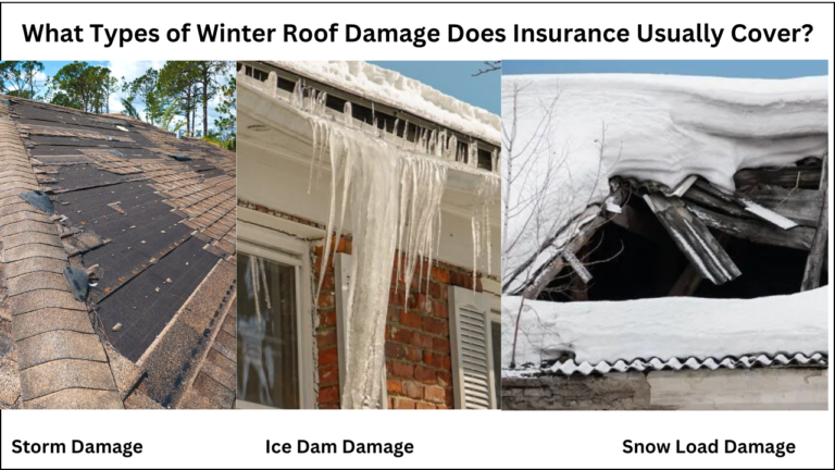 Is Winter Roof Damage Like Snow and Ice Damming Covered by Insurance ...